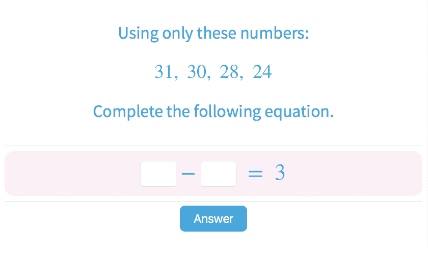 Grade 4 - Practice with Math Games